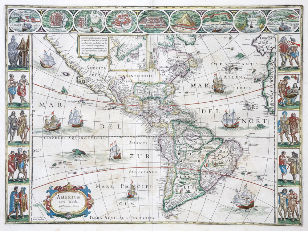 Americae nova Tabula | La Jolla Map Museum