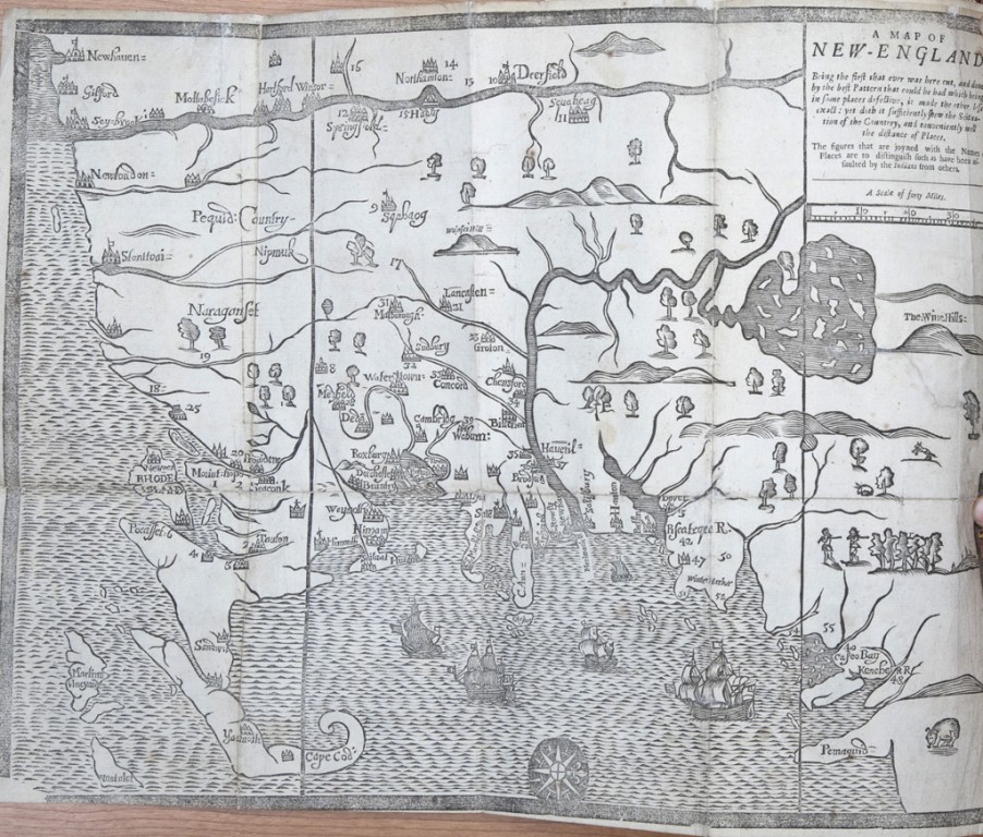 The Present State of New England | La Jolla Map Museum