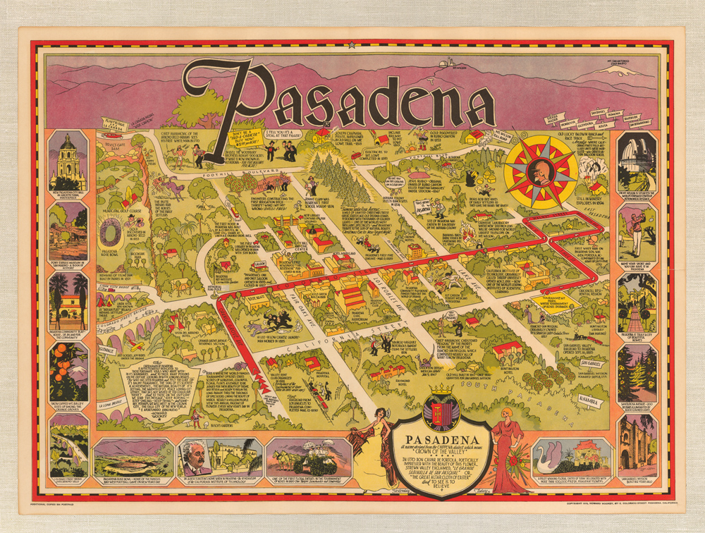 Pasadena | La Jolla Map Museum